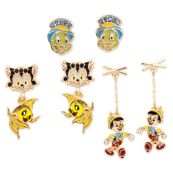 Pinocchio Earring Set by BaubleBar released today – Dis Merchandise News
