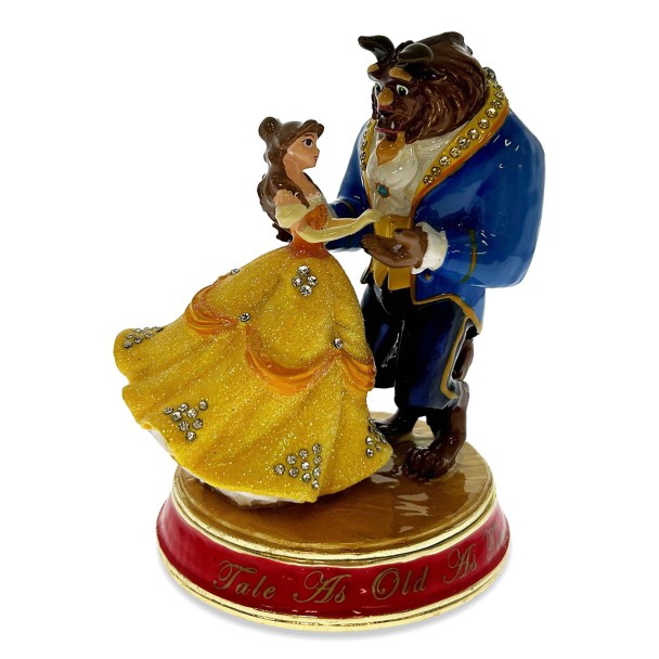 Beauty and the Beast Trinket Box by Arribas is now available – Dis ...