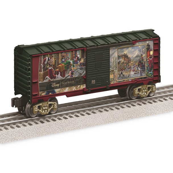 Mickey Mouse and Friends ''Candy Cane Express'' Thomas Kinkade Studios ...