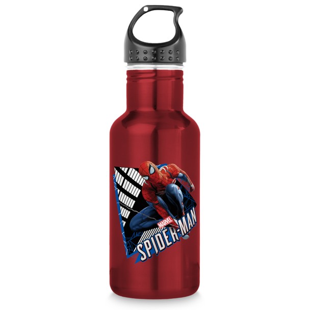 Spider-Man Water Bottle - Customizable | Disney Store now available ...