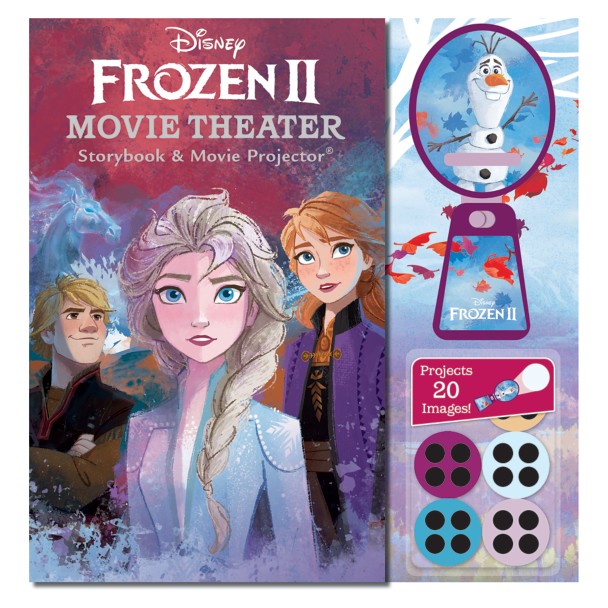 Frozen 2 Movie Theater Storybook and Movie Projector is now available ...