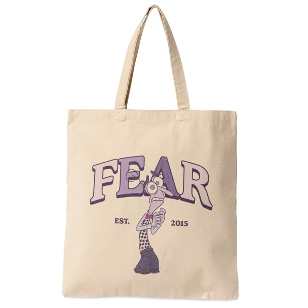 Fear Canvas Tote - Inside Out 2 now available for purchase – Dis ...