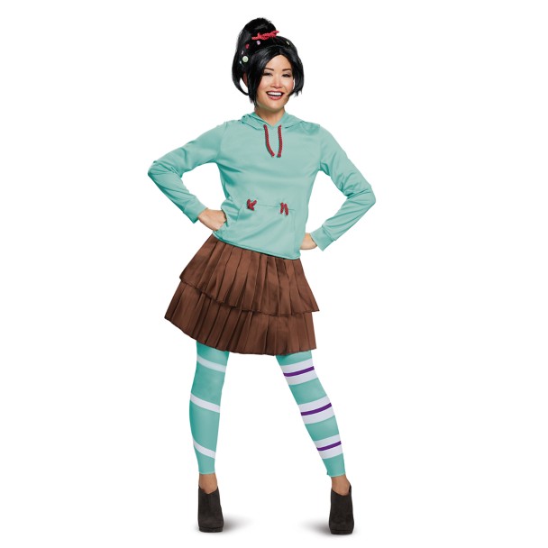 Vanellope Van Schweetz Deluxe Costume for Adults by Disguise - Wreck-It ...