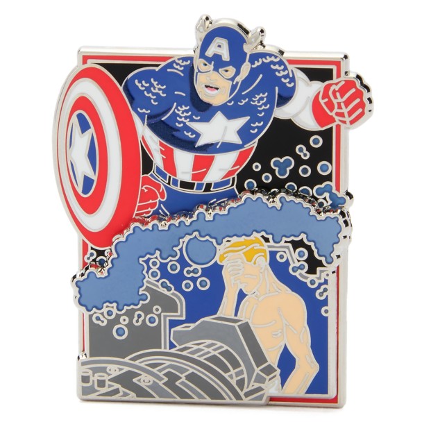 Captain America Pin - Super Hero Transformations - Limited Edition ...