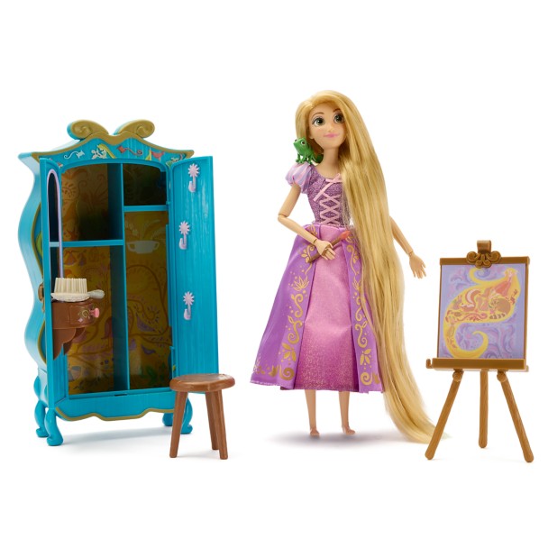 Rapunzel Wardrobe Vanity Play Set - Tangled now available – Dis ...
