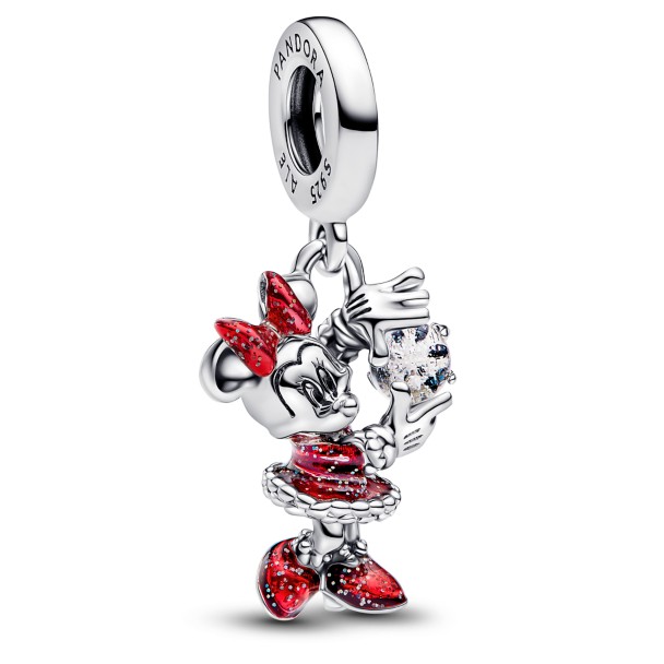 Minnie Mouse Snowflake Dangle Charm by Pandora - Disney Parks is now ...