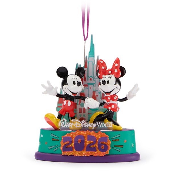 Mickey and Minnie Mouse Light-Up Ornament - Walt Disney World 2026 now ...