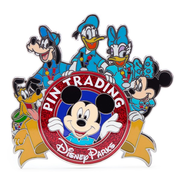 Mickey Mouse and Friends Disney Pin Trading 25th Anniversary Pin ...