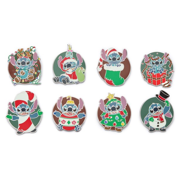 Stitch ''Merry Stitchmas'' Holiday Mystery Pin Blind Pack - Lilo ...