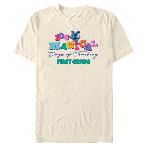 Stitch ''100 Magical Days of Teaching'' 100th Day of School T-Shirt for ...