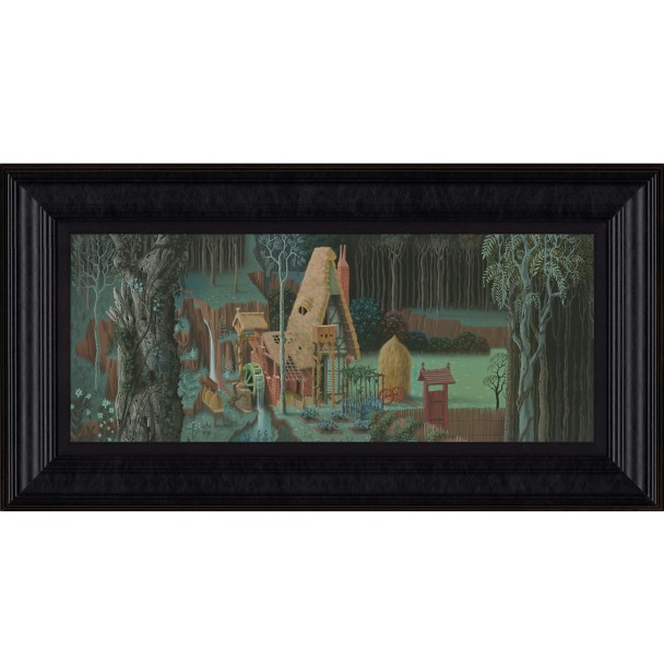 Sleeping Beauty ''Hidden Cottage'' Framed Canvas Artwork by Eyvind ...