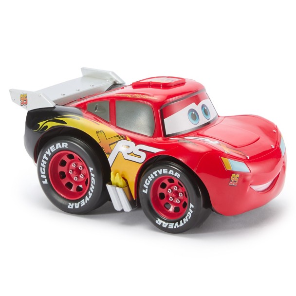 Lightning McQueen Push 'N' Go Talking Vehicle - Cars here now – Dis ...