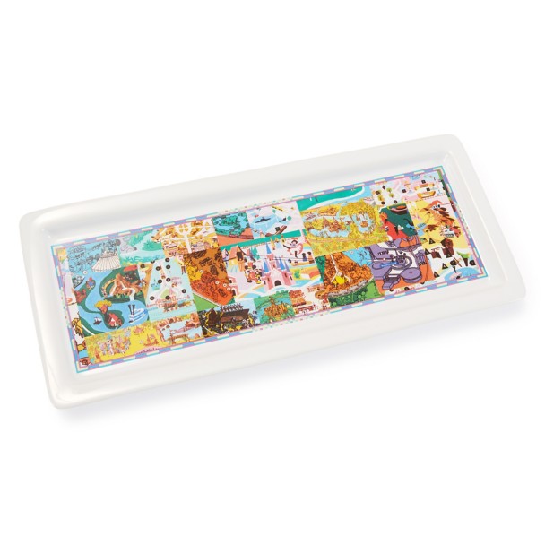 Disney Parks Vintage Maps Serving Tray here now – Dis Merchandise News