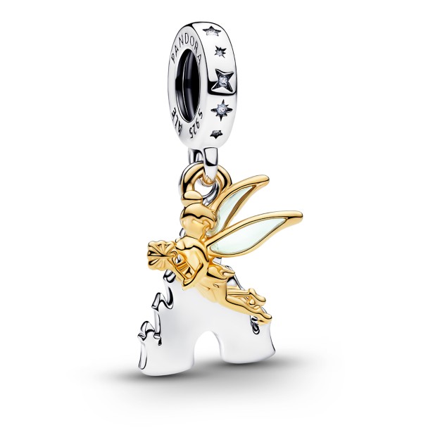 Tinker Bell and Fantasyland Castle Double Dangle Charm by Pandora ...